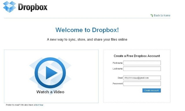 Dropbox Assignment
